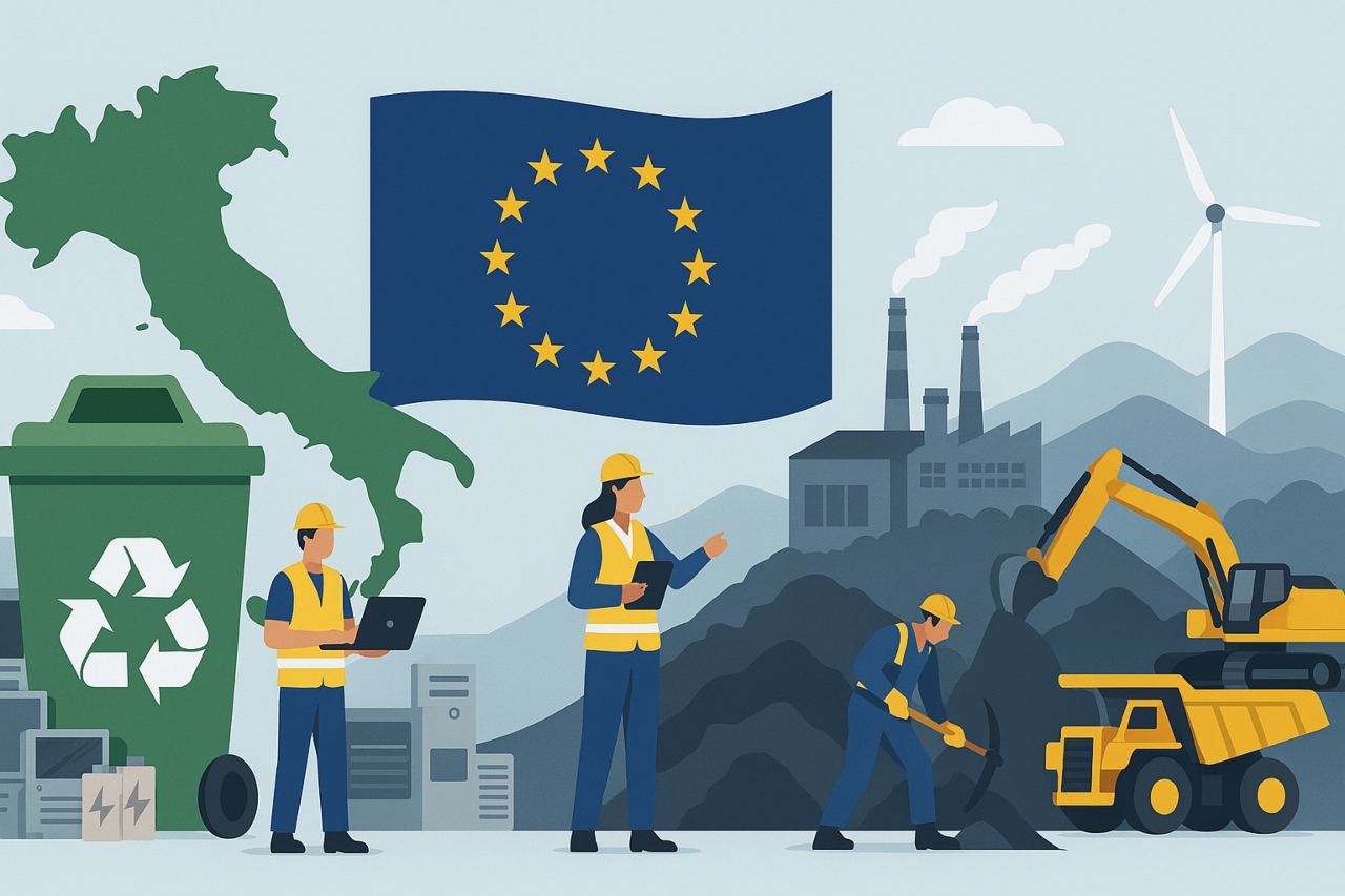 Materie prime strategiche: l’Europa (UE) punta sull’Italia